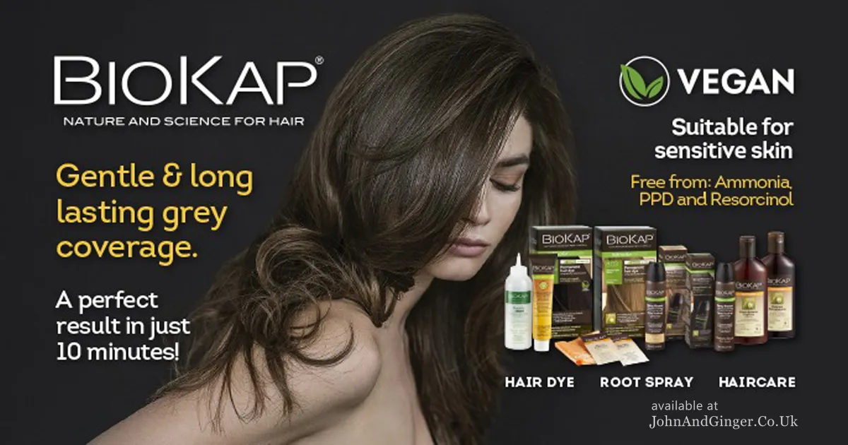BioKap Natural Hair Colour Dye And Haircare Products