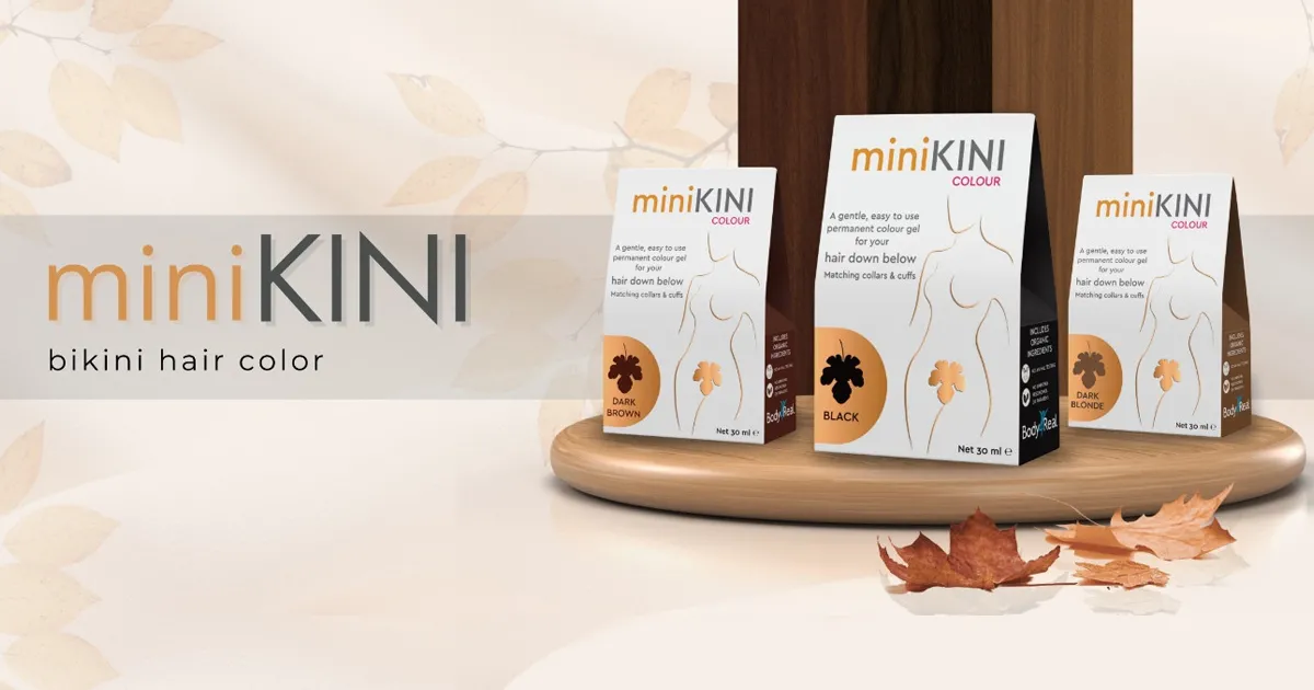 Minikini Pubic Hair Dye Products UK Online Shop