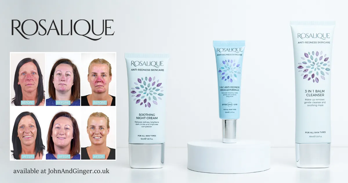 Rosalique Anti Redness Skincare Products | UK Online Shop